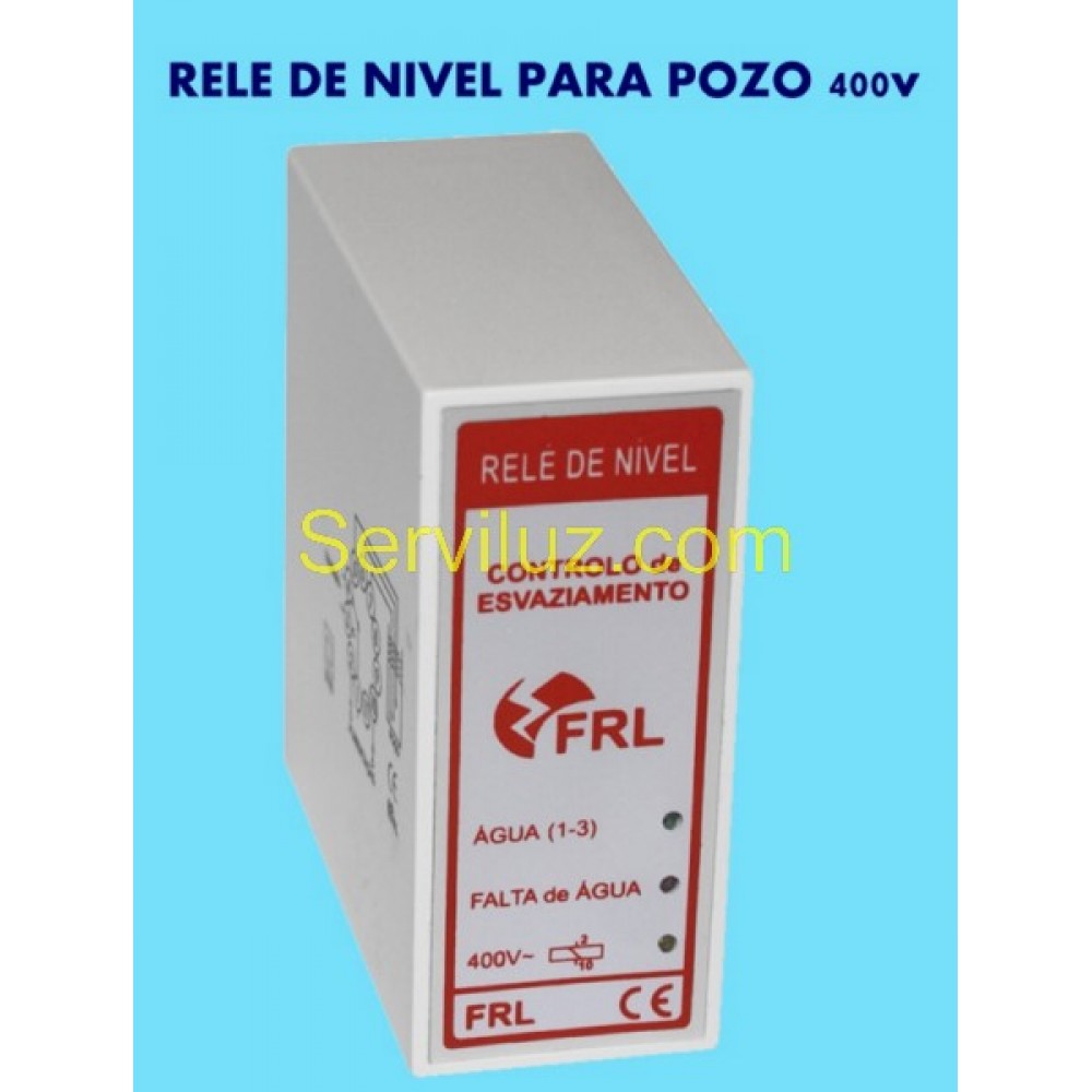 Rele de Sondas Nivel Pozo de Liquidos Conductivos 400V